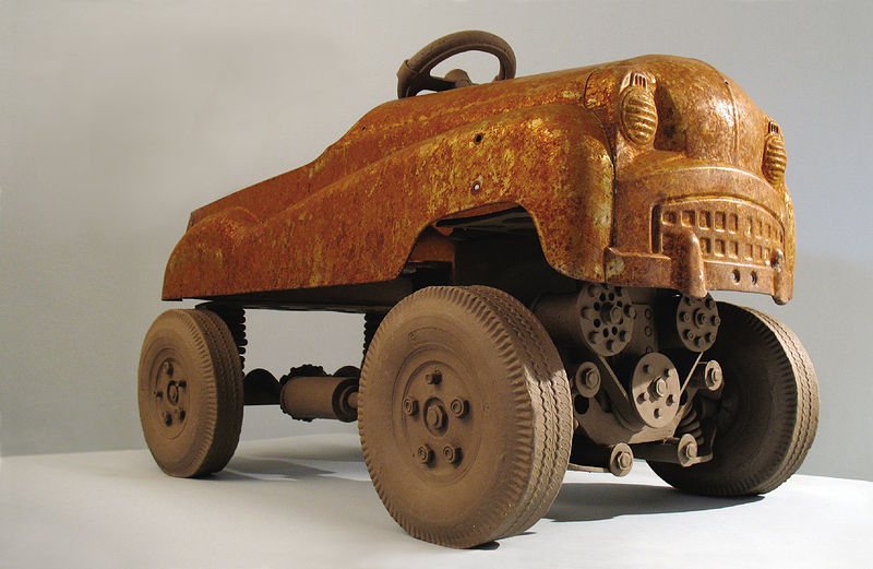 Sad Face Murry - John Brickels - Stoneware Clay Artist