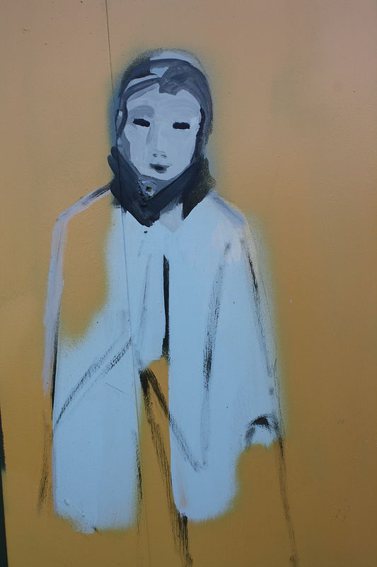 Image of child in the mural - Sharon Hunter Artist