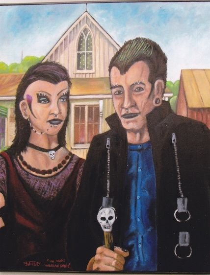 American Goth - Ron Buttler - Artist