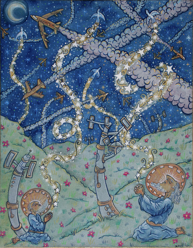 The Path of Prayers - Ken Ruzic - Paintings,Drawings,Ceramics ...