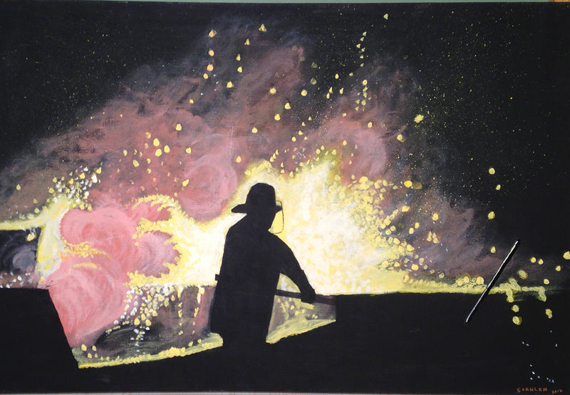 Steelworker - Barry Scanlan - Art