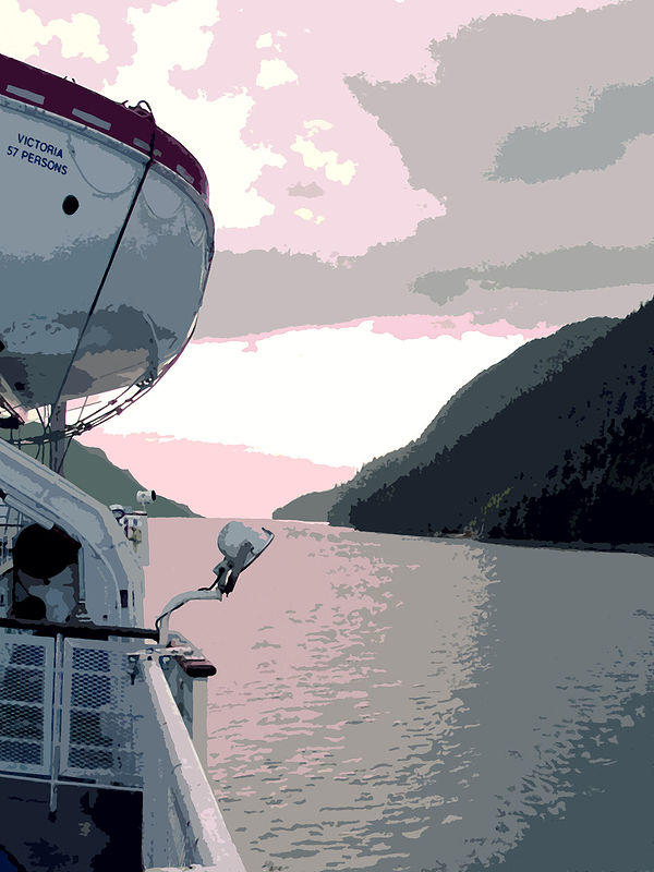 Inside Passage From the Queen of the North - Stephen Middleton - Artist