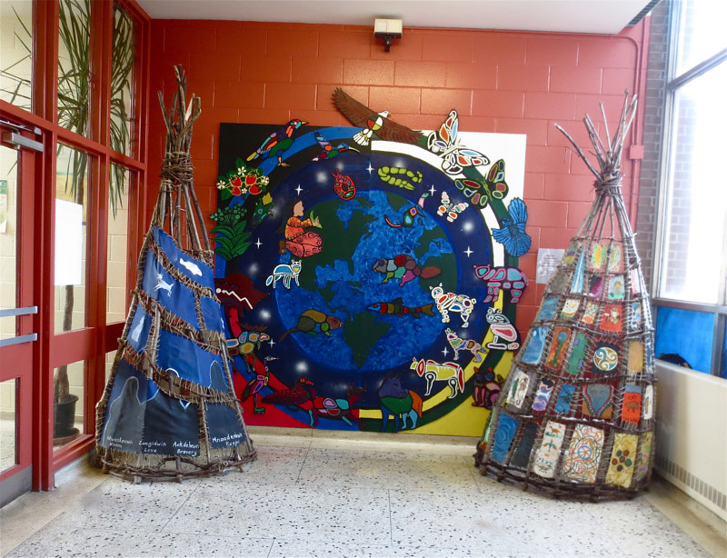 Tipi Teaching 9 - Pamela Schuller - Community Artist, Arts Educator ...