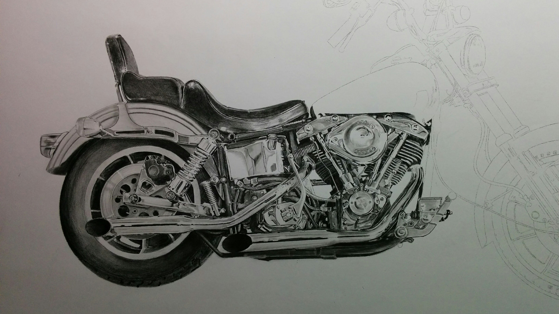 LowRider progress 8 - Dave Wishart Art Studio
