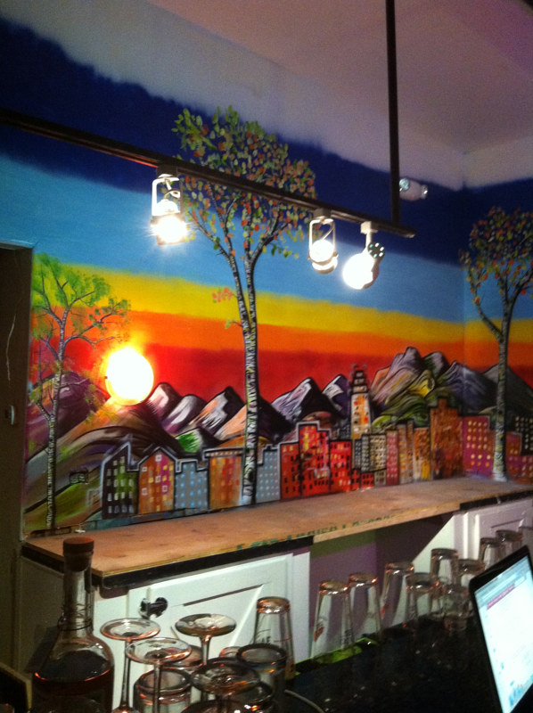 Denver Colorado Graffiti Street Art Custom Mural Mr Mizu - Mr. Mizu ...
