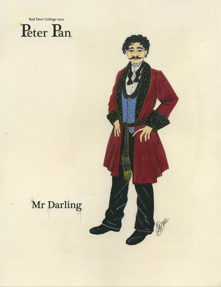 Mrs Darling final scene - Angela Dale - Fabricadabra Creations