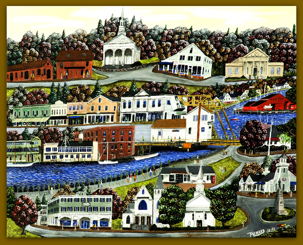 Town Portraits - Tom Menard - Artist