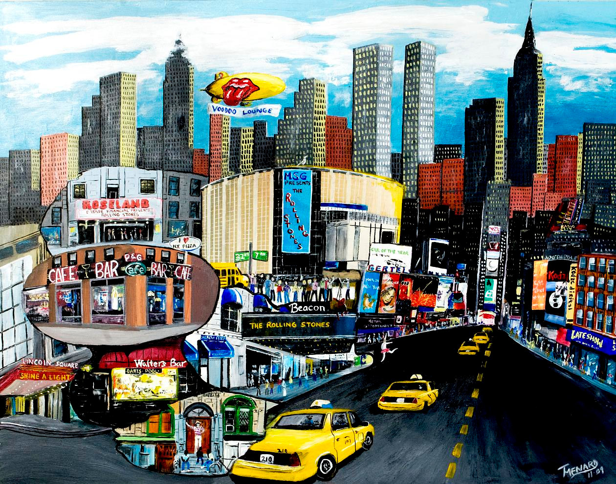 Town Portraits - Tom Menard - Artist