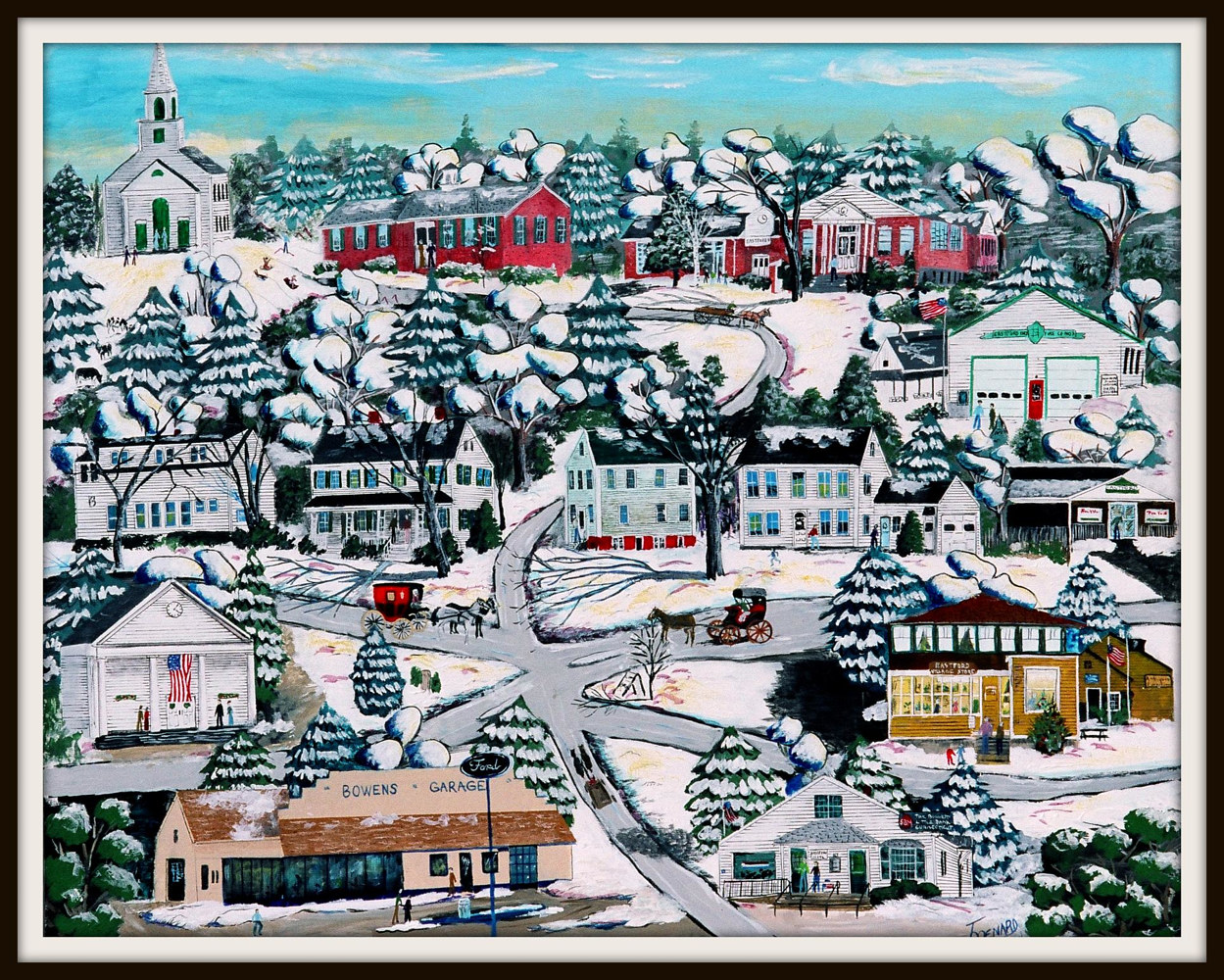 Town Portraits - Tom Menard - Artist