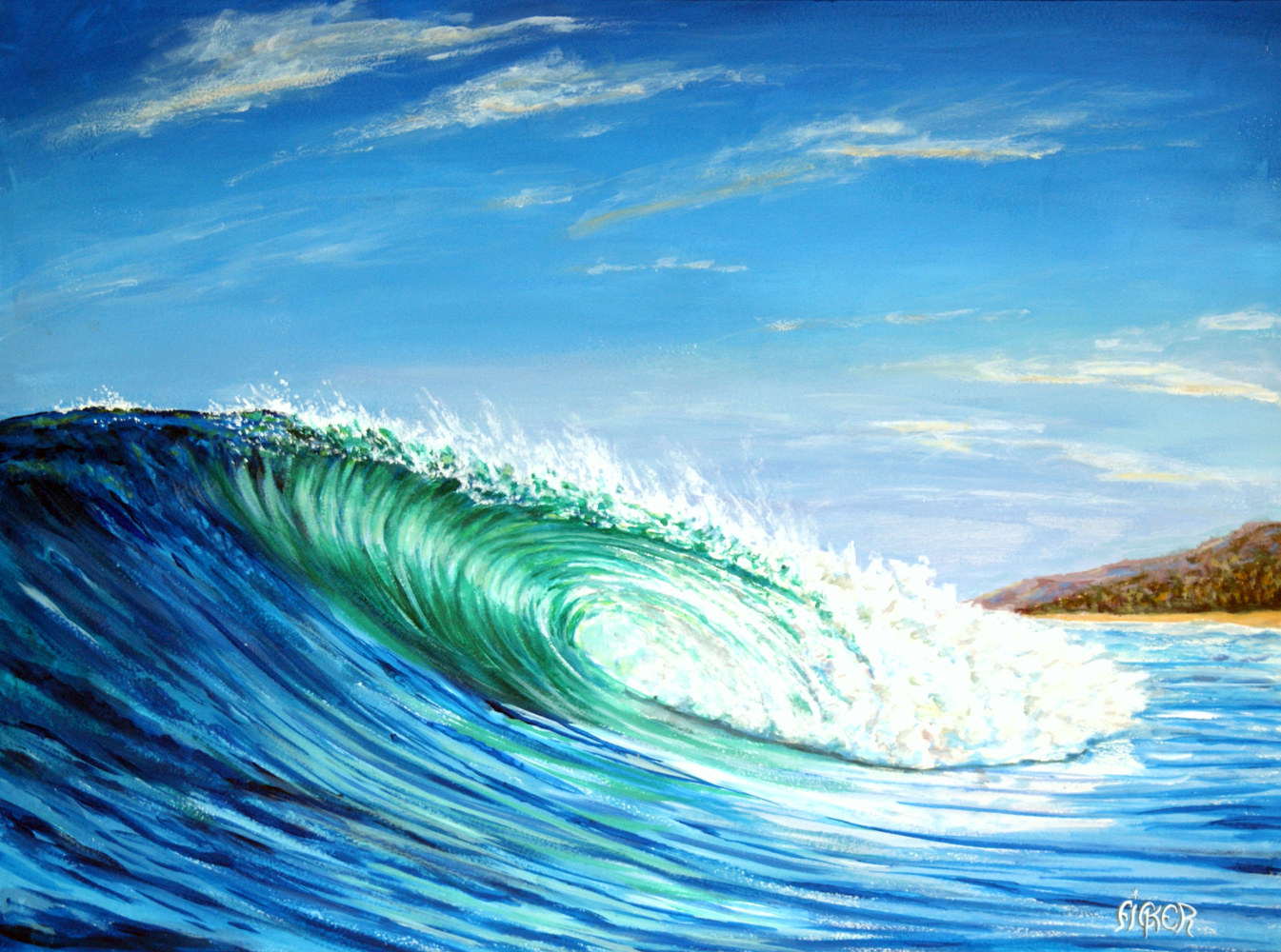 Surf Art - Richard Ficker - Artist