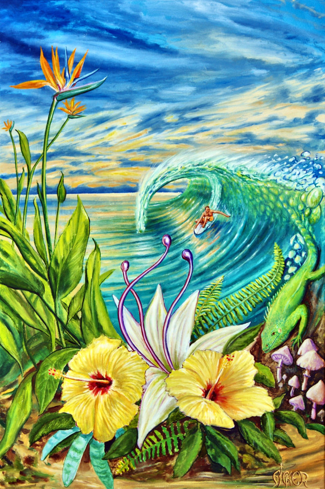 Surf Art - Richard Ficker - Artist