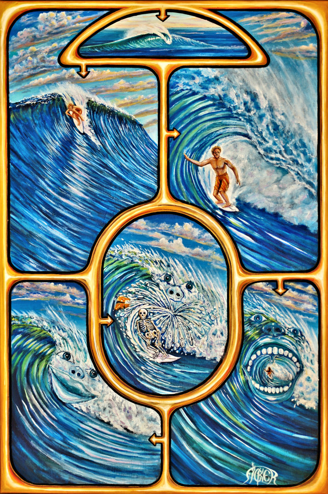 Surf Art - Richard Ficker - Artist