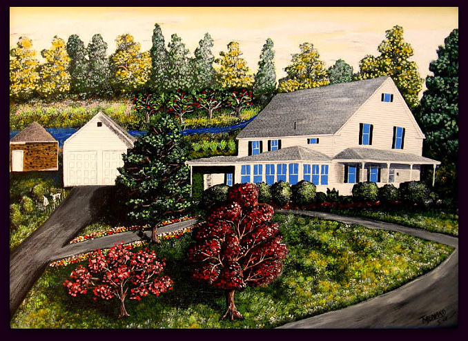 House portraits & others - Tom Menard - Artist