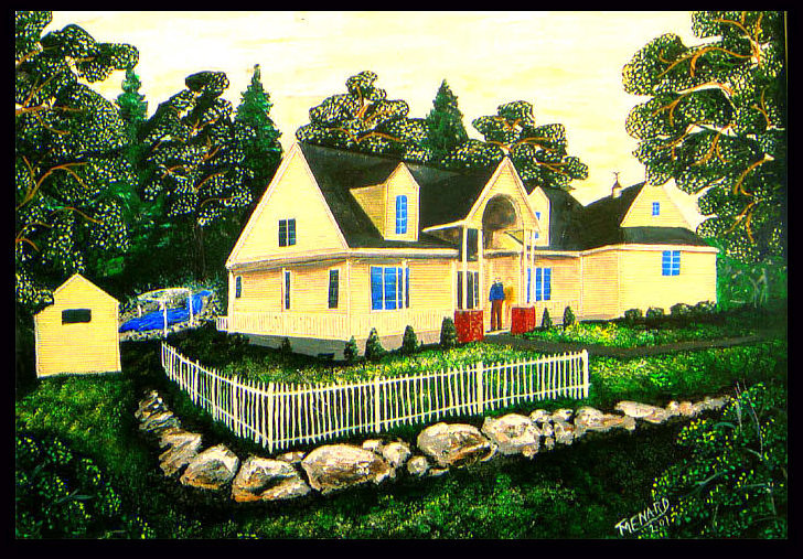 House portraits & others - Tom Menard - Artist