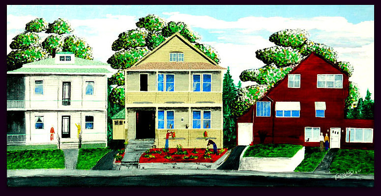 House portraits & others - Tom Menard - Artist