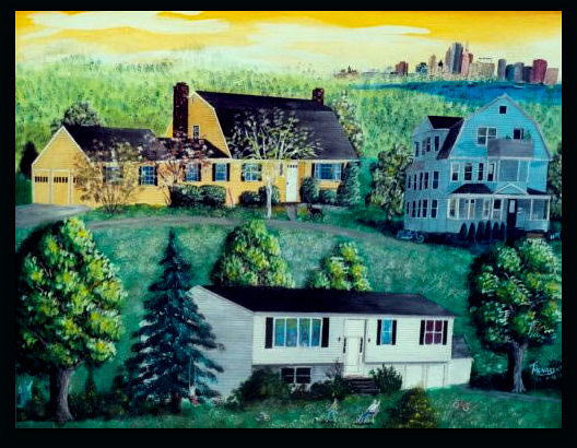 House portraits & others - Tom Menard - Artist