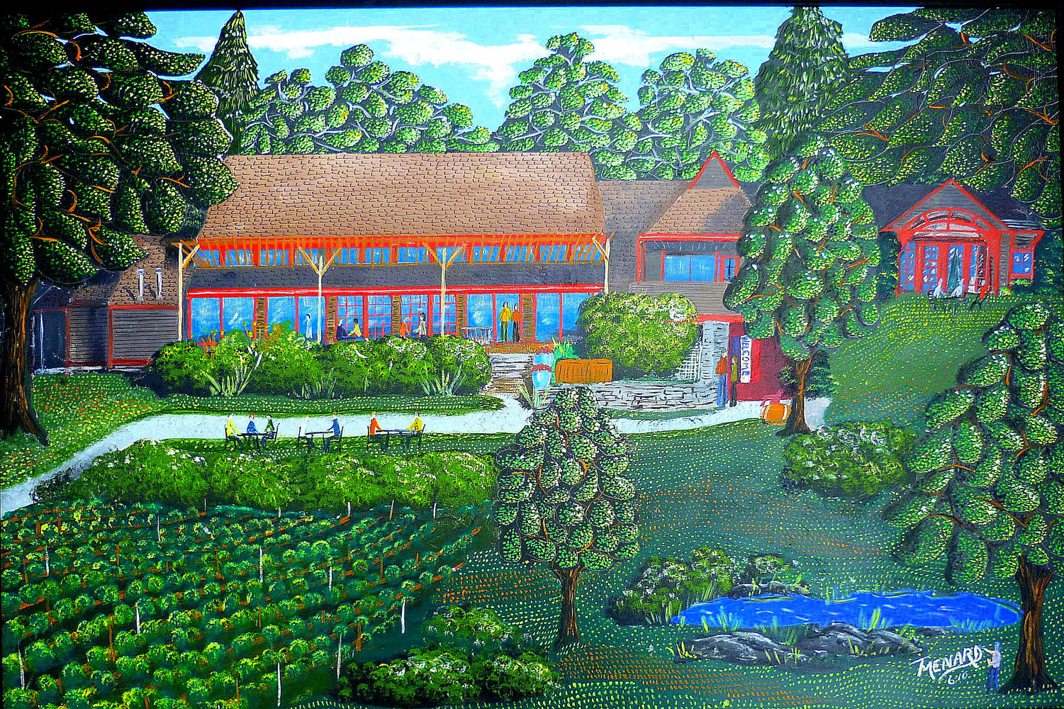 House portraits & others - Tom Menard - Artist