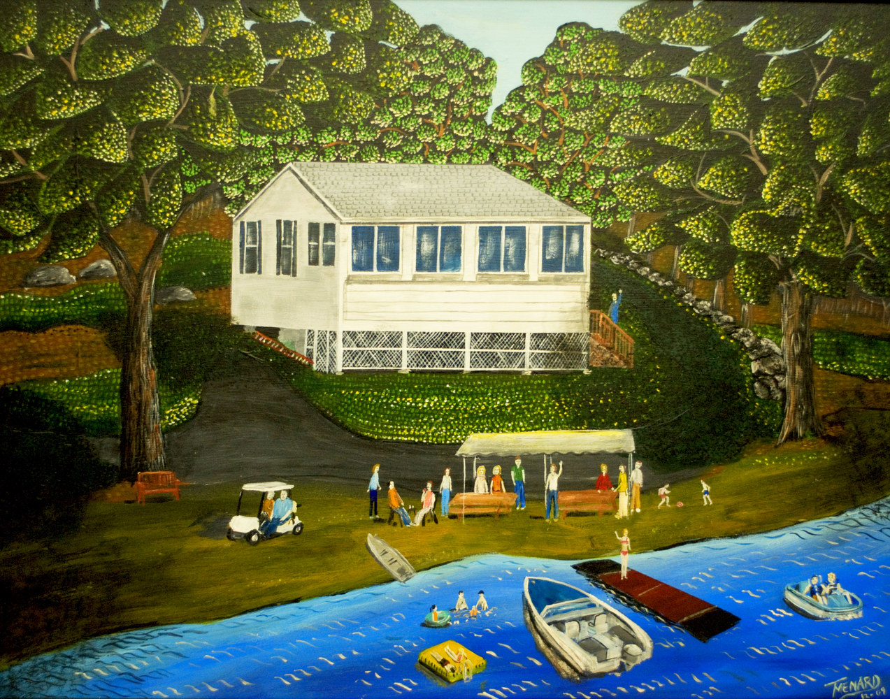 House portraits & others - Tom Menard - Artist