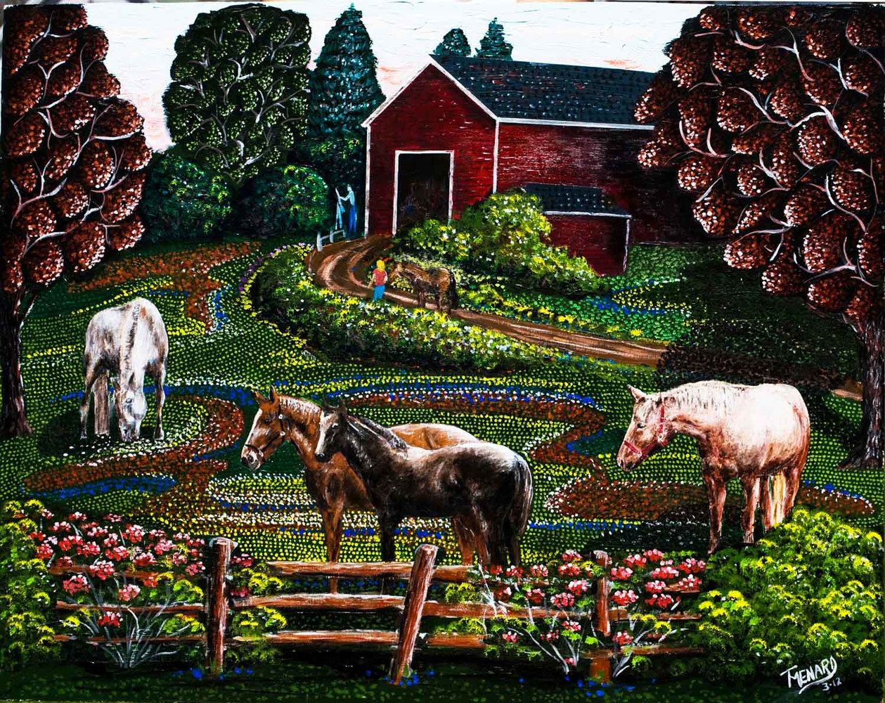 Town Portraits - Tom Menard - Artist