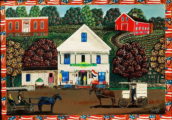 Town Portraits - Tom Menard - Artist