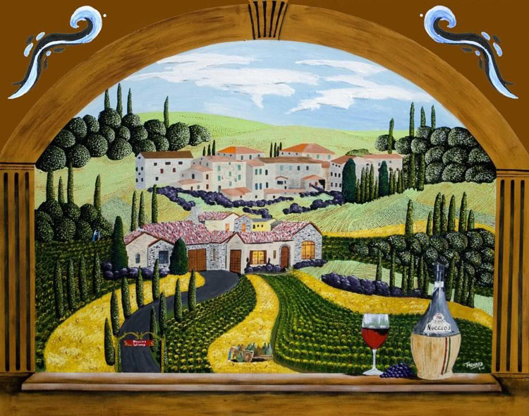 Town Portraits - Tom Menard - Artist