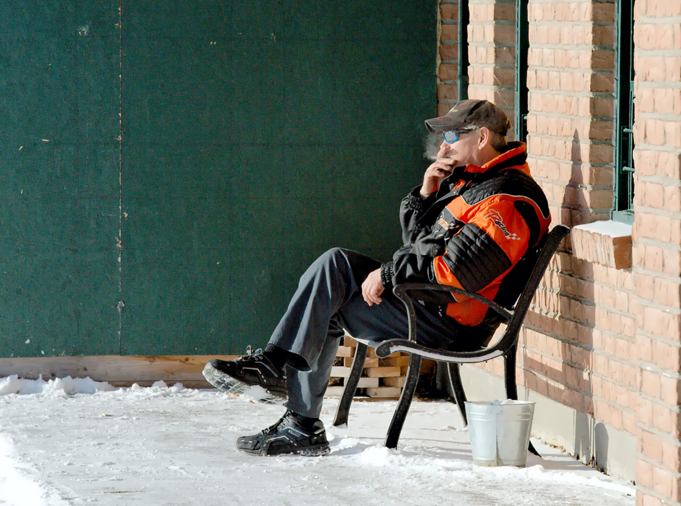 The Smoking Area - Marc Brisson