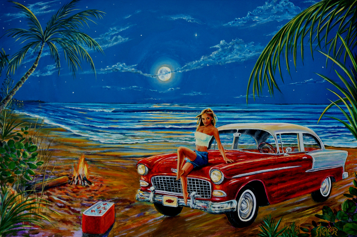 Surf Art - Richard Ficker - Artist