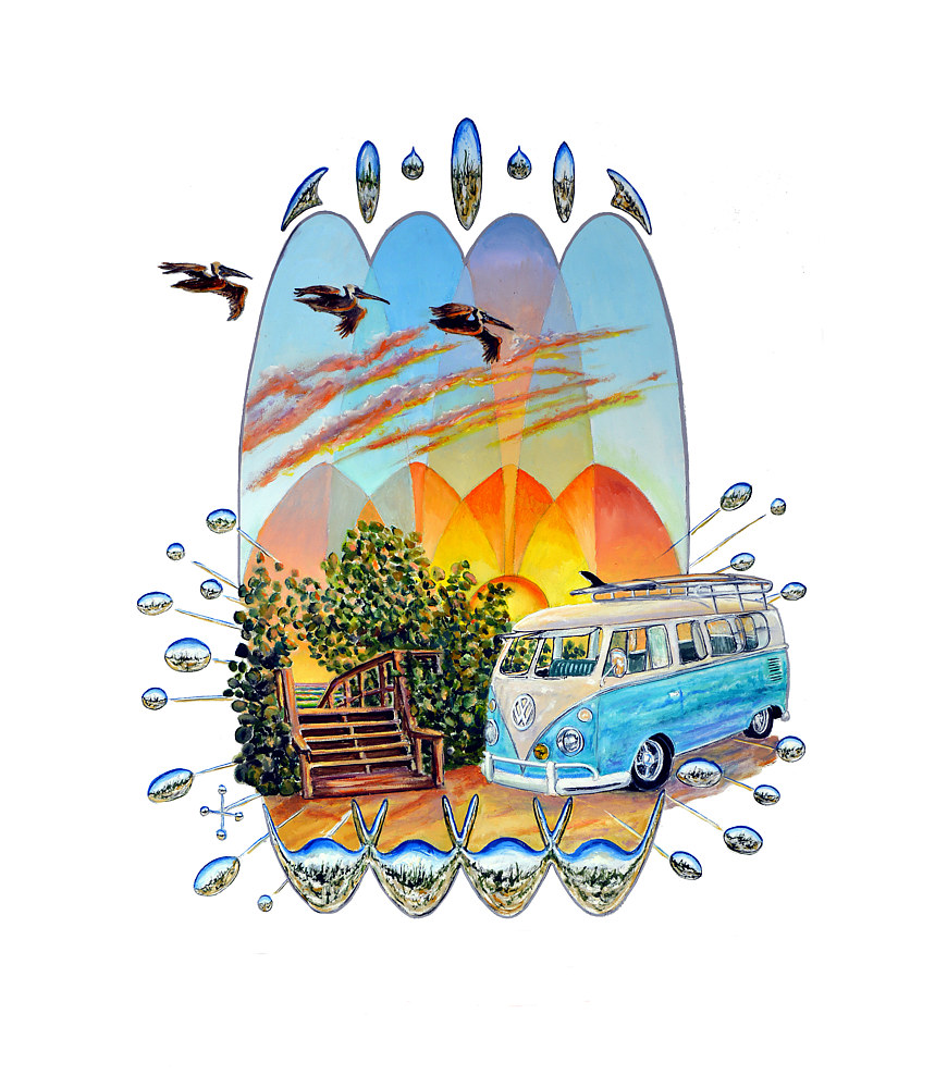 Surf Art - Richard Ficker - Artist