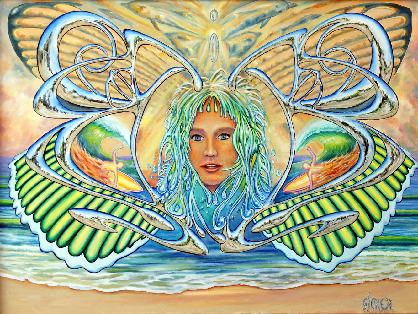 Surf Art - Richard Ficker - Artist