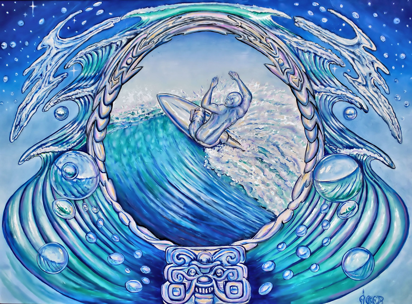 Surf Art - Richard Ficker - Artist