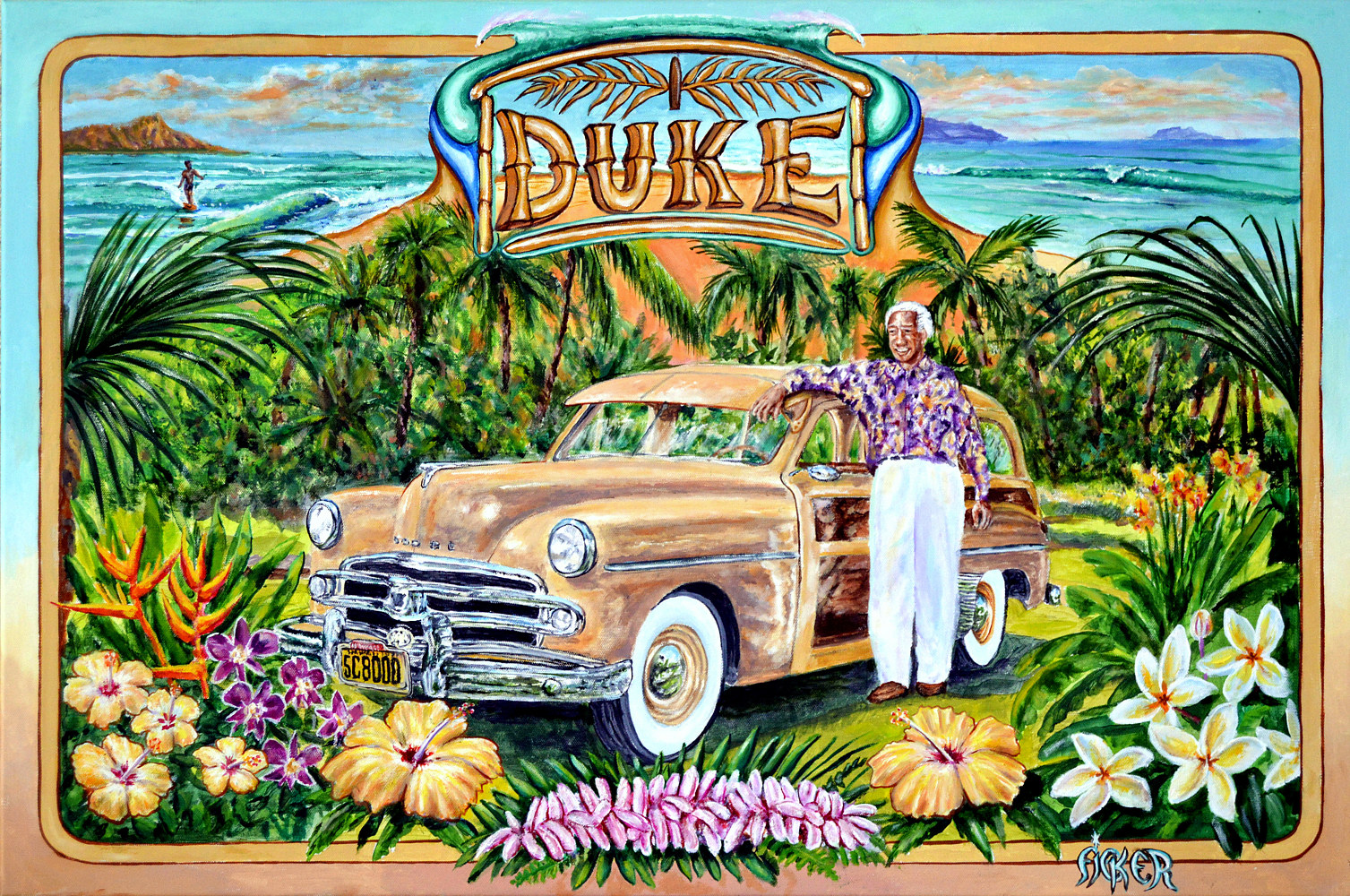 Surf Art - Richard Ficker - Artist