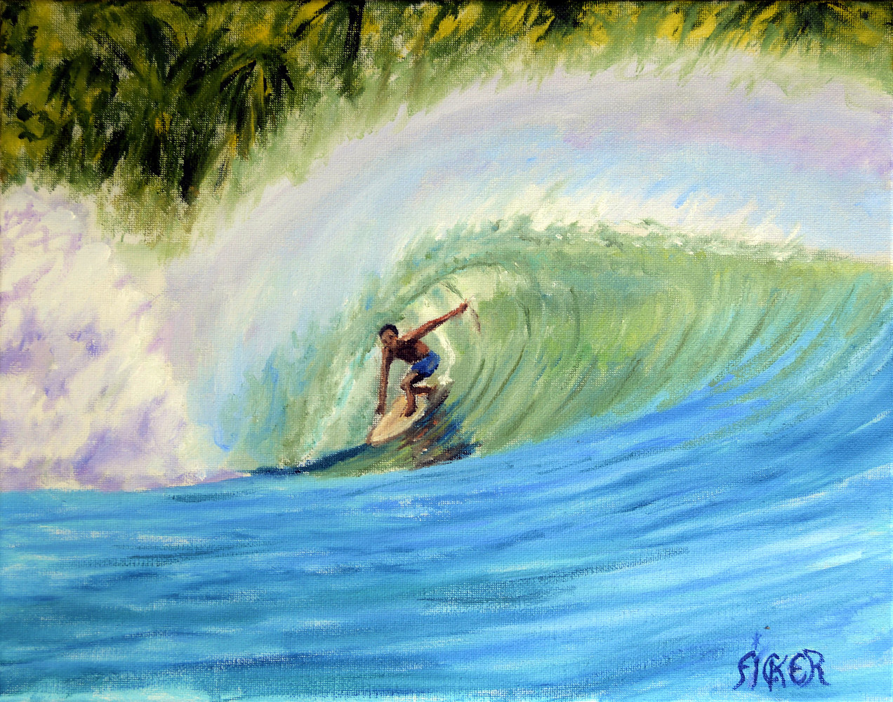 Surf Art - Richard Ficker - Artist