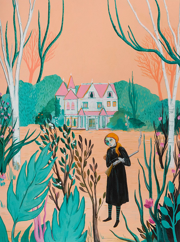 Goth Fauve Figures - Rebecca Chaperon
