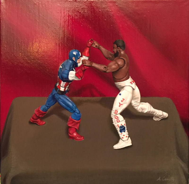 THE STRUGGLE - Art Carrillo - Artist