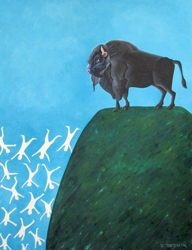 Buffalo Jump - Jane Zednik - Artist