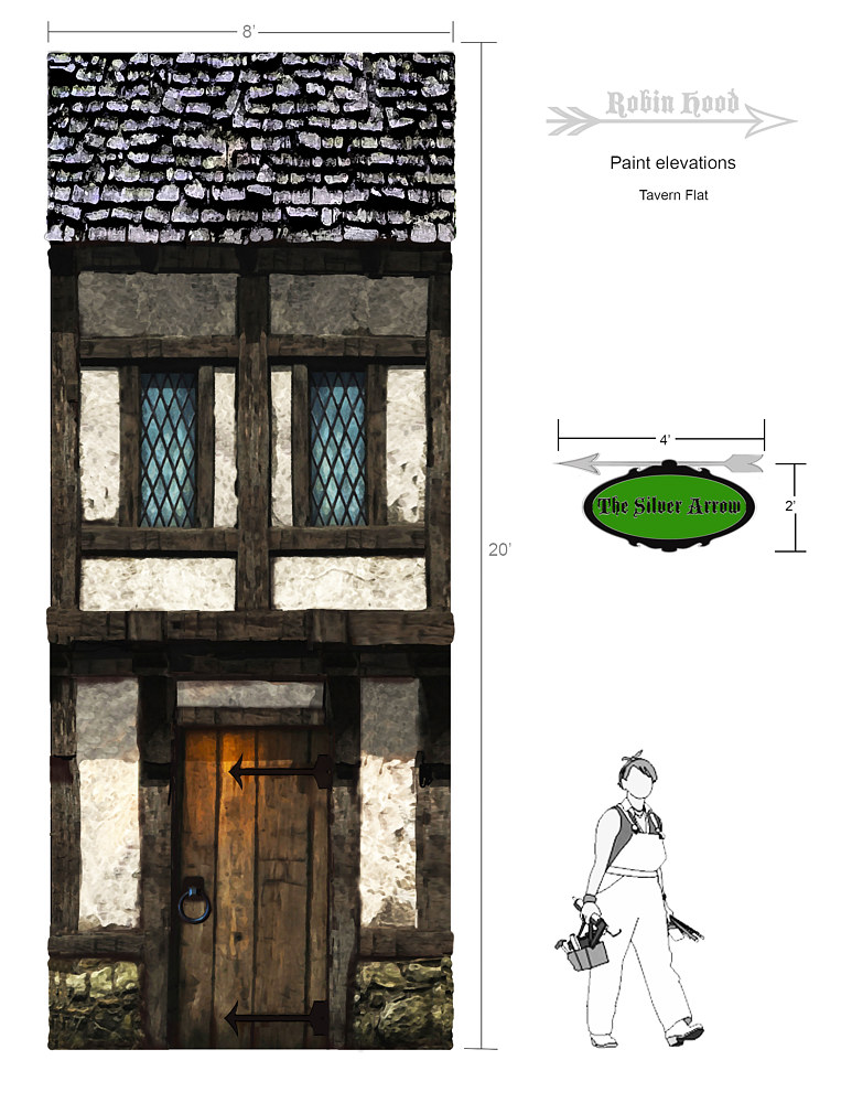 Robin Hood - Red Deer College - Set Design - Angela Dale - Fabricadabra ...