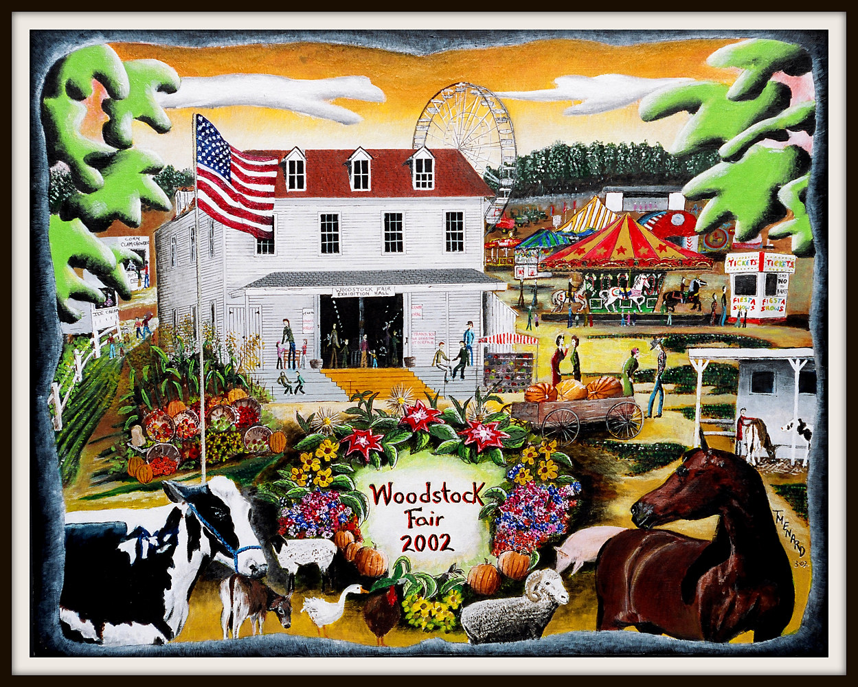 Town Portraits - Tom Menard - Artist