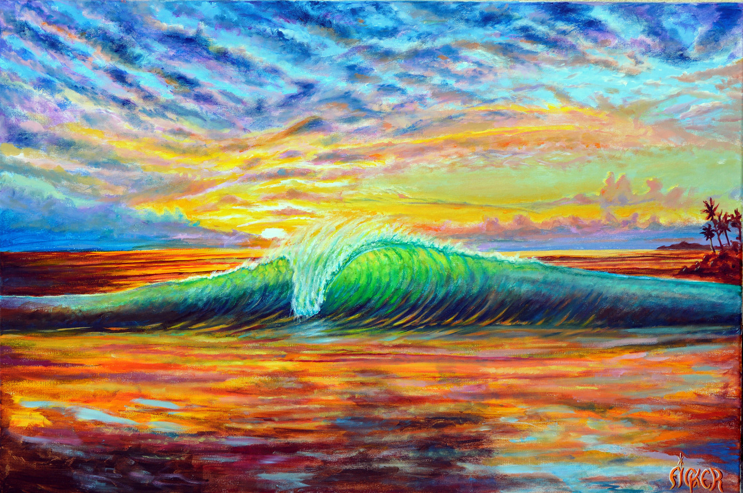 Surf Art - Richard Ficker - Artist
