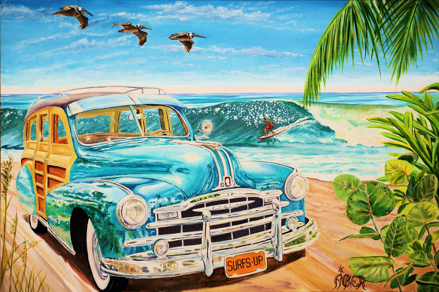 Surf Art - Richard Ficker - Artist