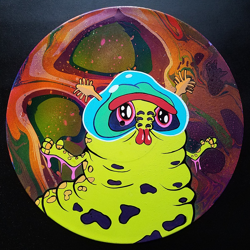 Blim Blam - Mr. Mizu - Loud Paintings & Colorful Music - Denver Colorado