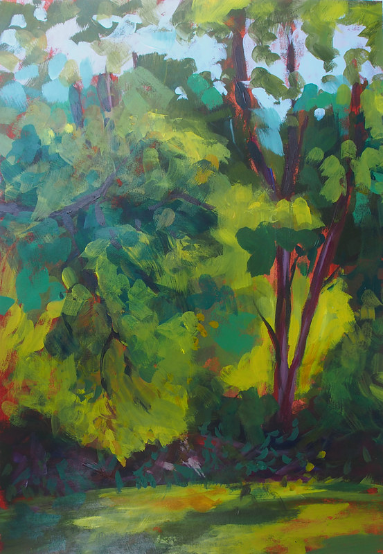 WCU Creek - Michele Barnes - Contemporary Artist
