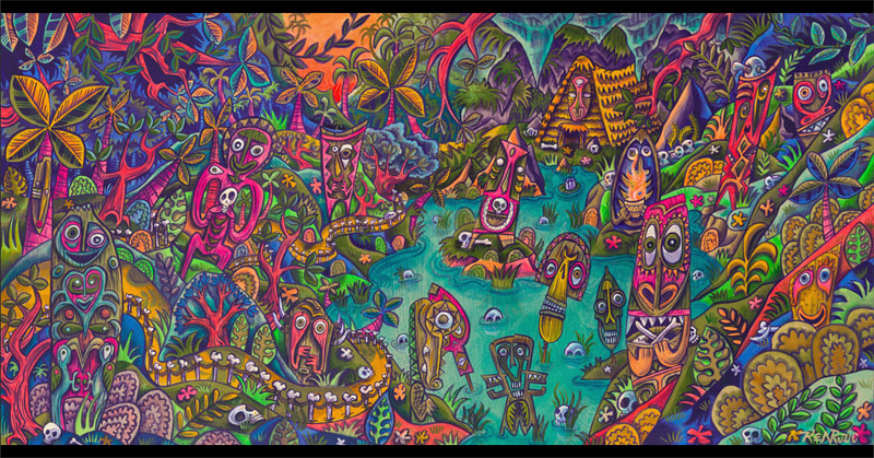 The Land of the Dead - Ken Ruzic - Paintings,Drawings,Ceramics ...