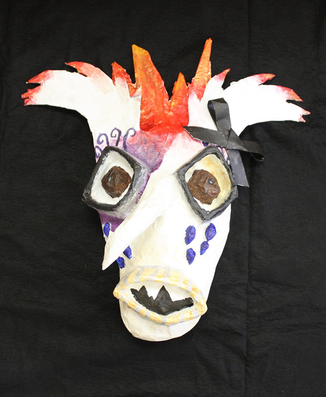 Shadow Mask 7 - Pamela Schuller - Community Artist, Arts Educator, Mask ...
