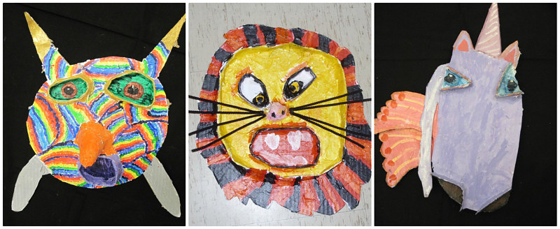 Animal Spirit Masks - Pamela Schuller - Community Artist, Arts Educator ...