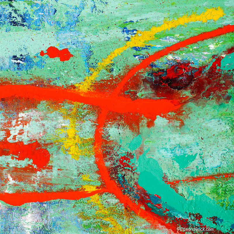 StarFall Fragment Four 15x15. $295.00 - Edward Bock - Artist