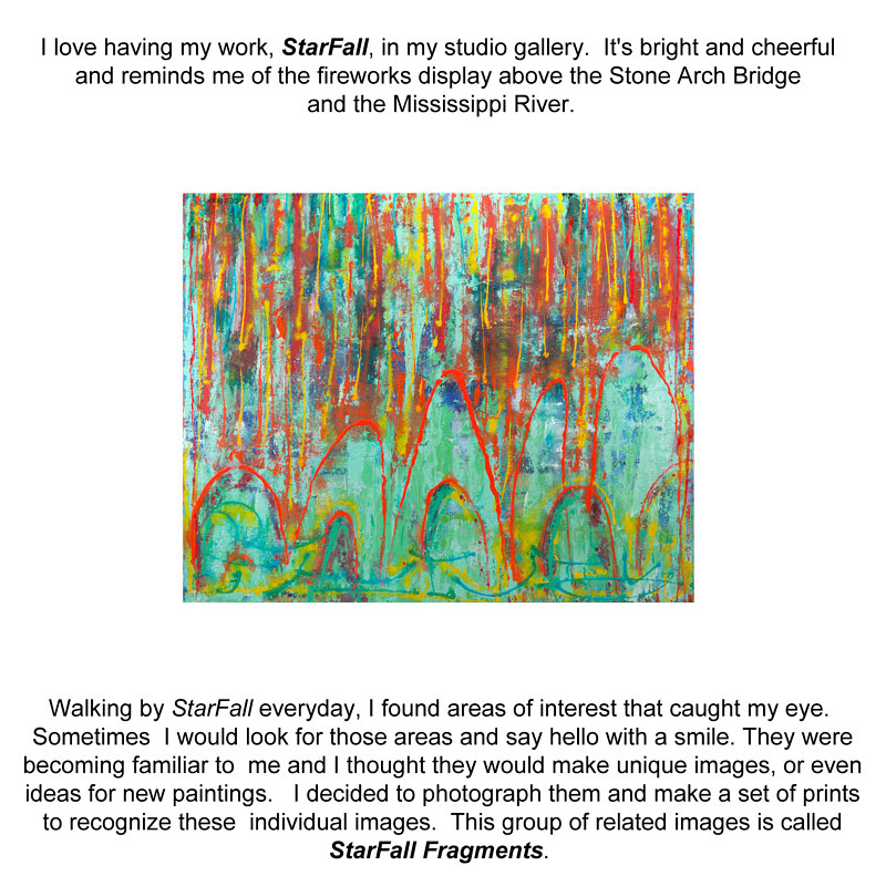 StarFall Fragments explanation - Edward Bock - Artist