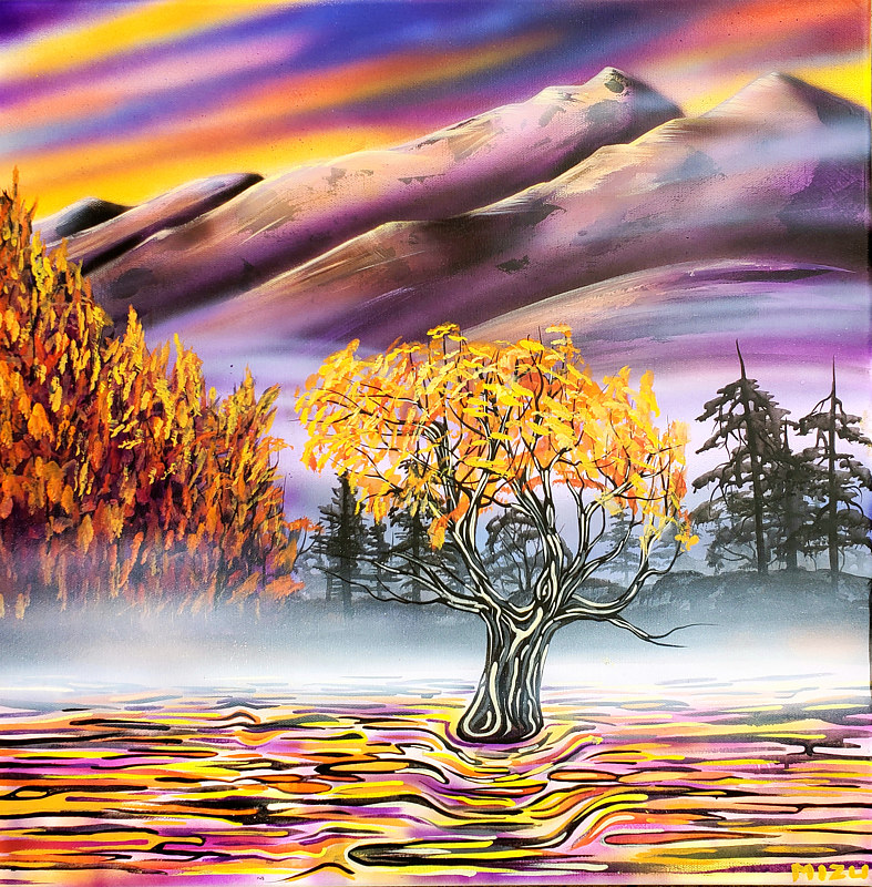 Wanaka - Mr. Mizu - Loud Paintings & Colorful Music - Denver Colorado
