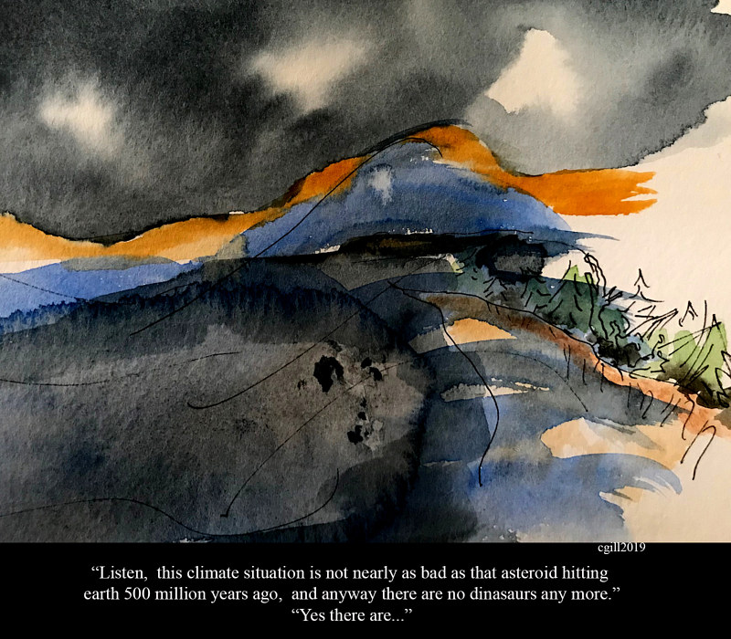 climate abstract - Cartoonist, Watercolour Artist