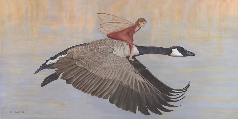 Aric and Andora, Heading Home - Art of Catherine Howard