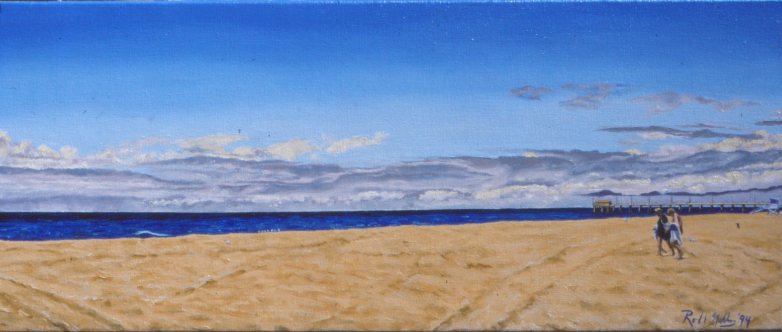 Beach Panorama paintings - Robert Milling Studios